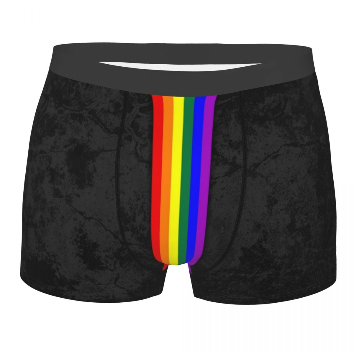 Faux Glitter Pride Flag Underwear Sexy Breathbale LGBT Gay Lesbian ...