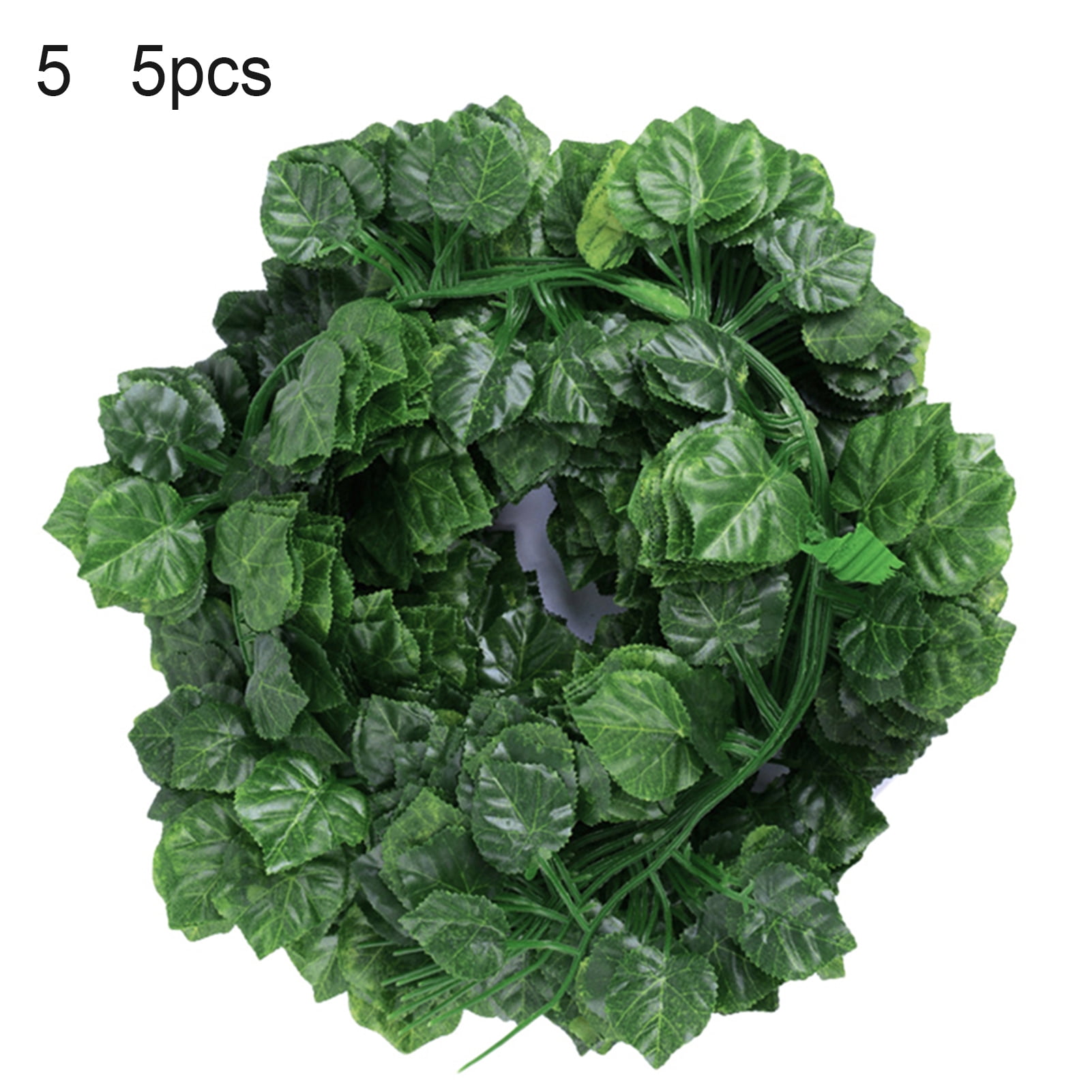 Faux Green Leaf Garland for Wedding Decor,Fake Hanging Plant for Table ...