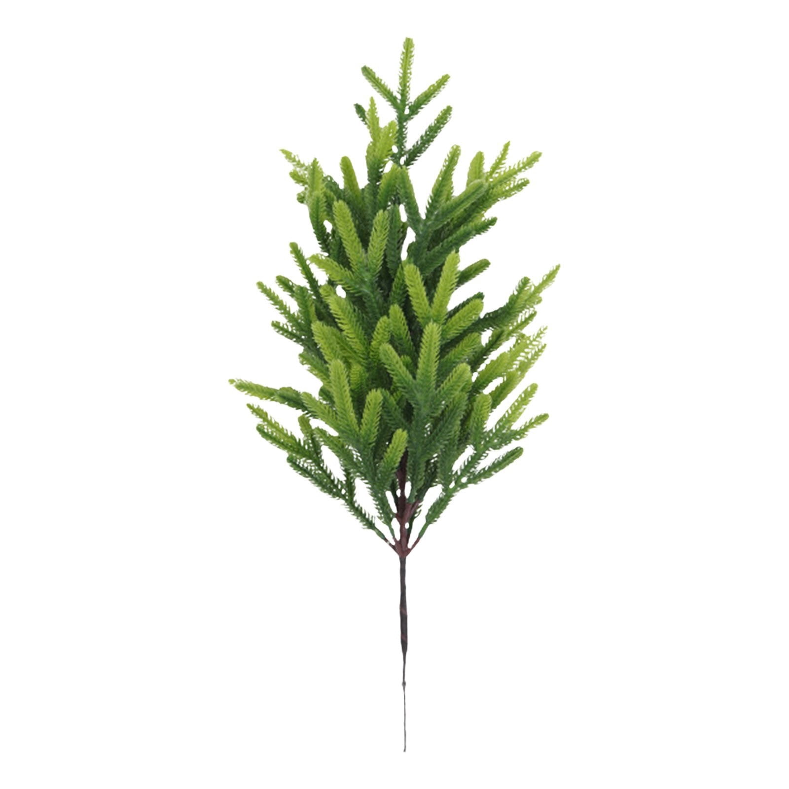 Faux Greenery Cedar Picks, Ongmies Christmas Greenery Stems, Faux Cedar ...