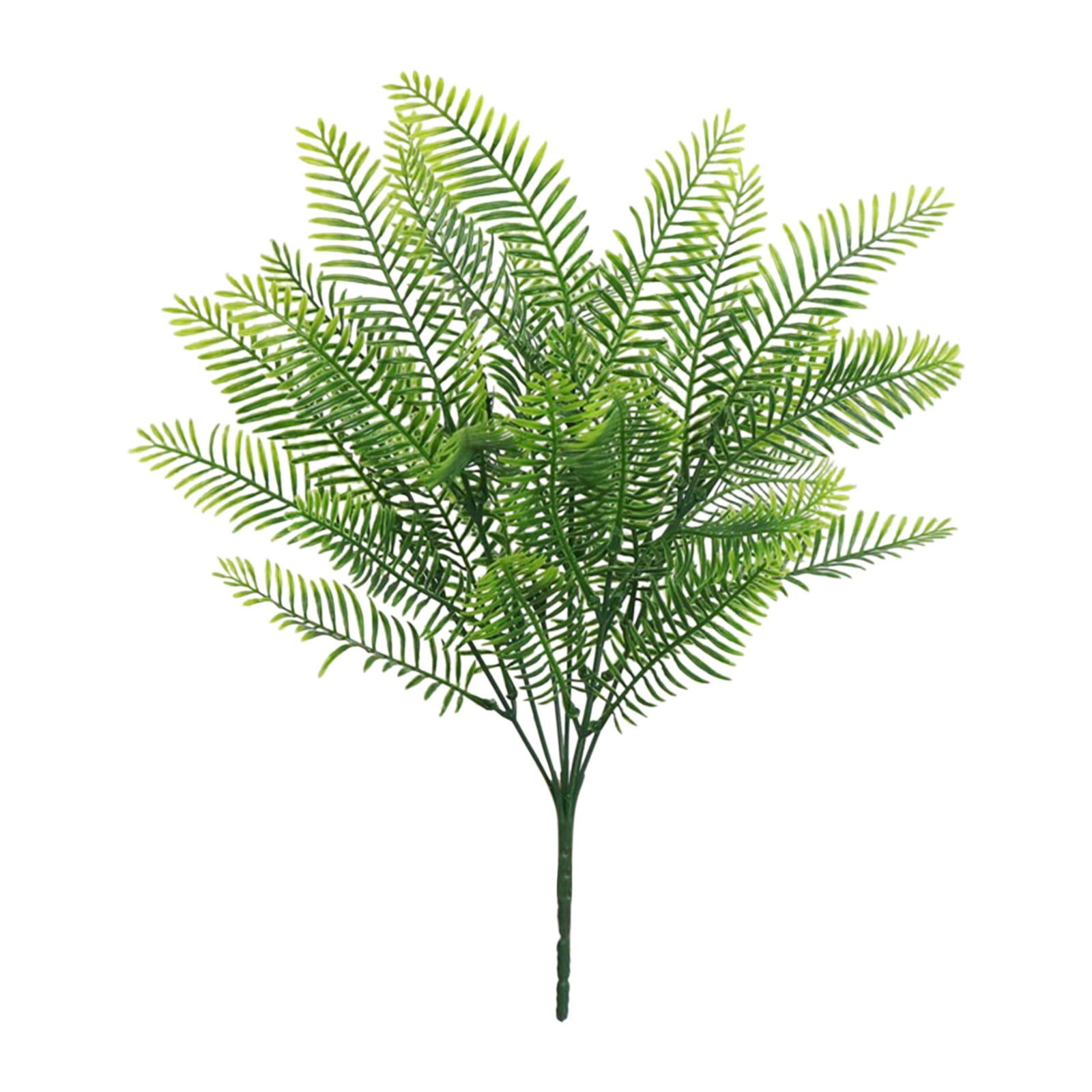 Faux Greenery Stems Bulk – Artificial Fern Leaves & Green Plants For ...
