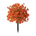 Faux Ground Insert Greenery, Artificial Plant Stake for Outdoor Garden ...