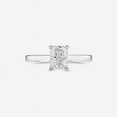 Faux Jewel 14K White Gold Over Rings for Gifts - 1.70 Ct Lab Diamond ...
