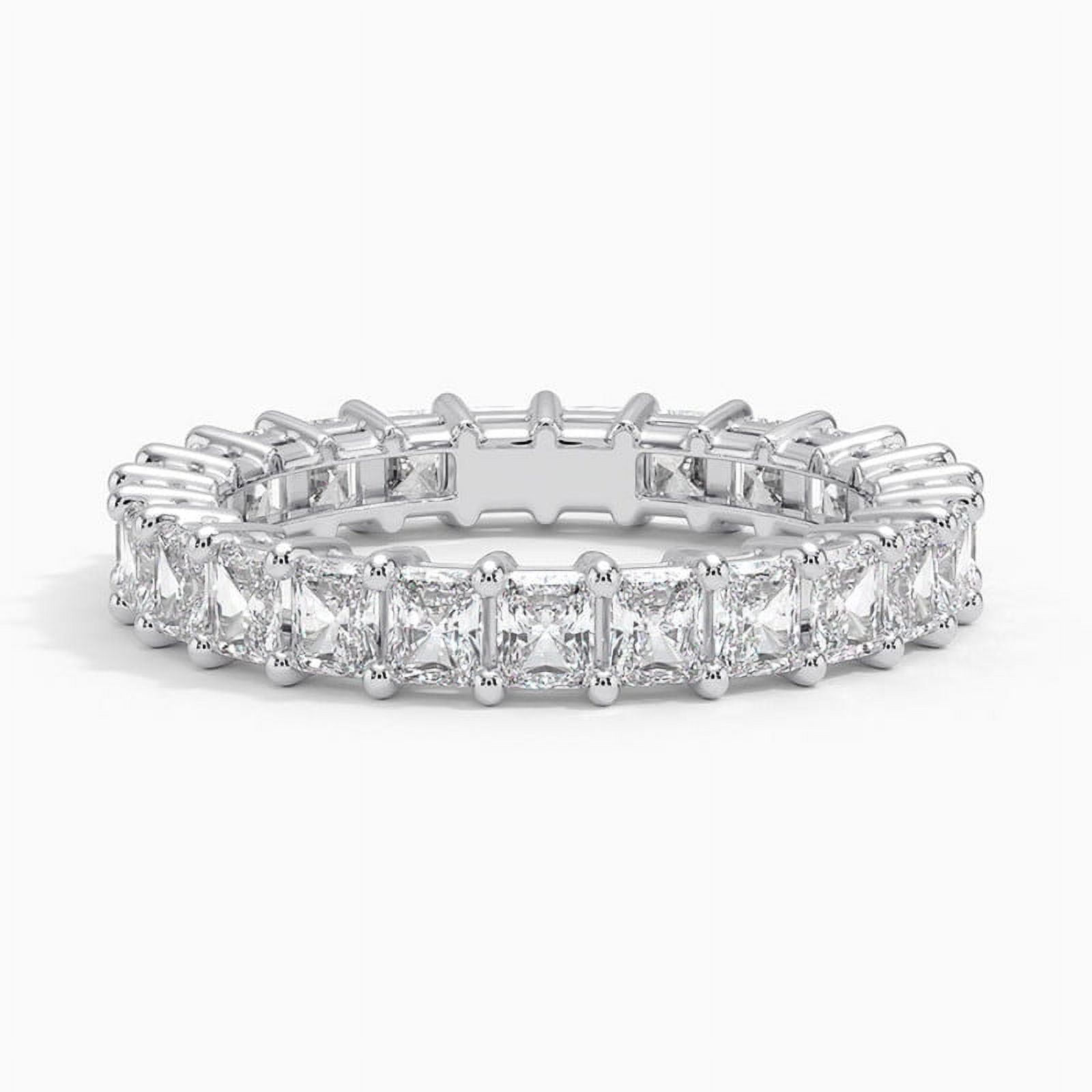 Faux Jewelry 2.4 Ct Princess Cut Moissanite Wedding Ring - 14K Gift ...