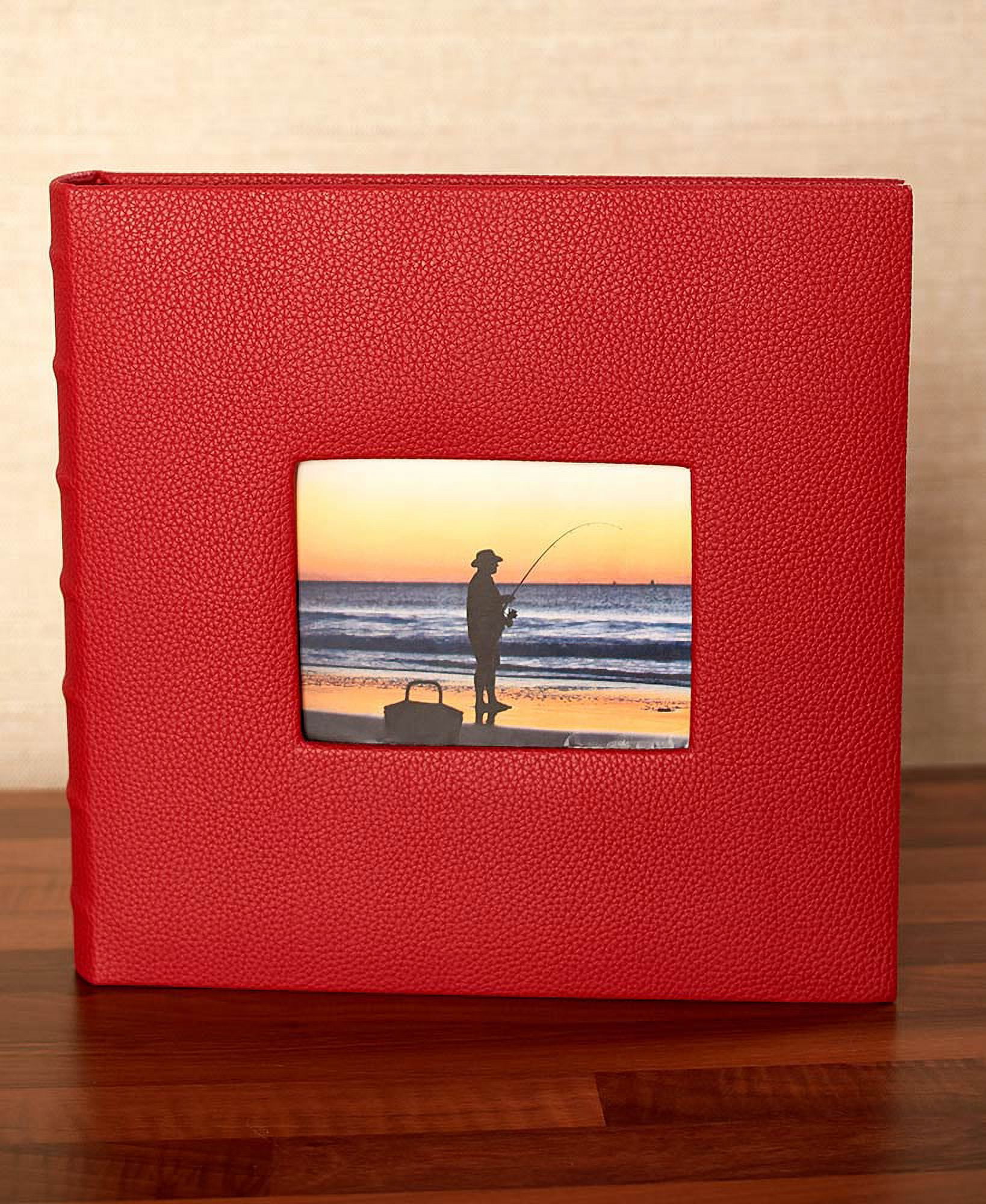 Faux Leather Cover 510-Photo Multi-Directional Photo Album - Walmart.com