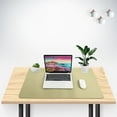 Faux Leather Desk Pad Protector Mat for Keyboard and Mouse, Waterproof ...