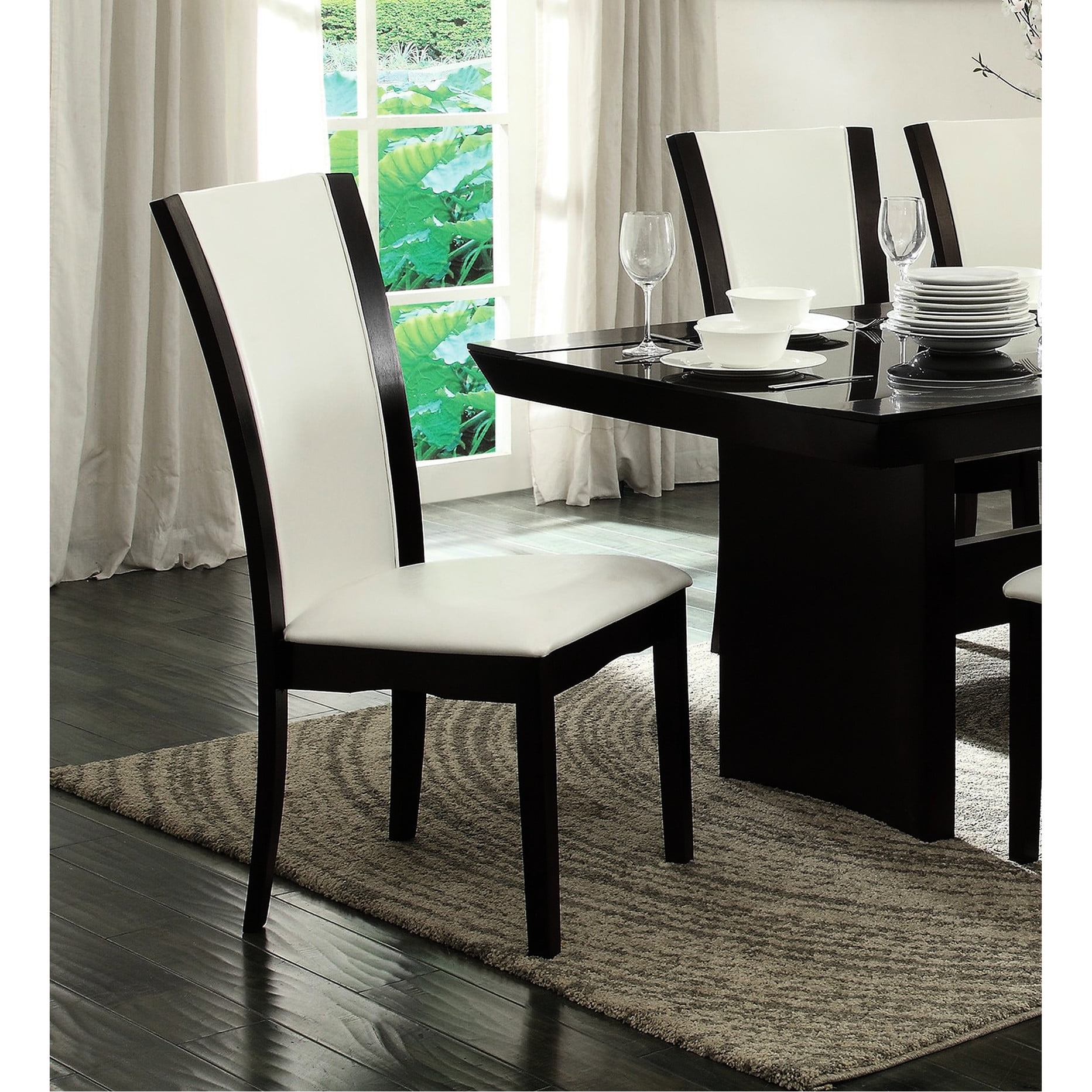 Faux Leather Material - Easy to Clean - Dining Room Maintenance / Keep ...