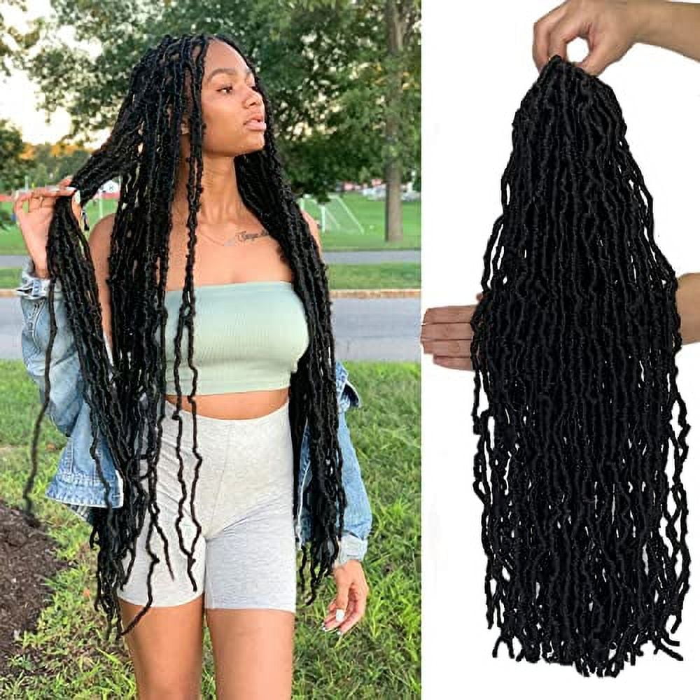 Faux Locs 7 Packs .. Soft Locs 28 Inch .. Faux Locs Crochet Hair .. for ...