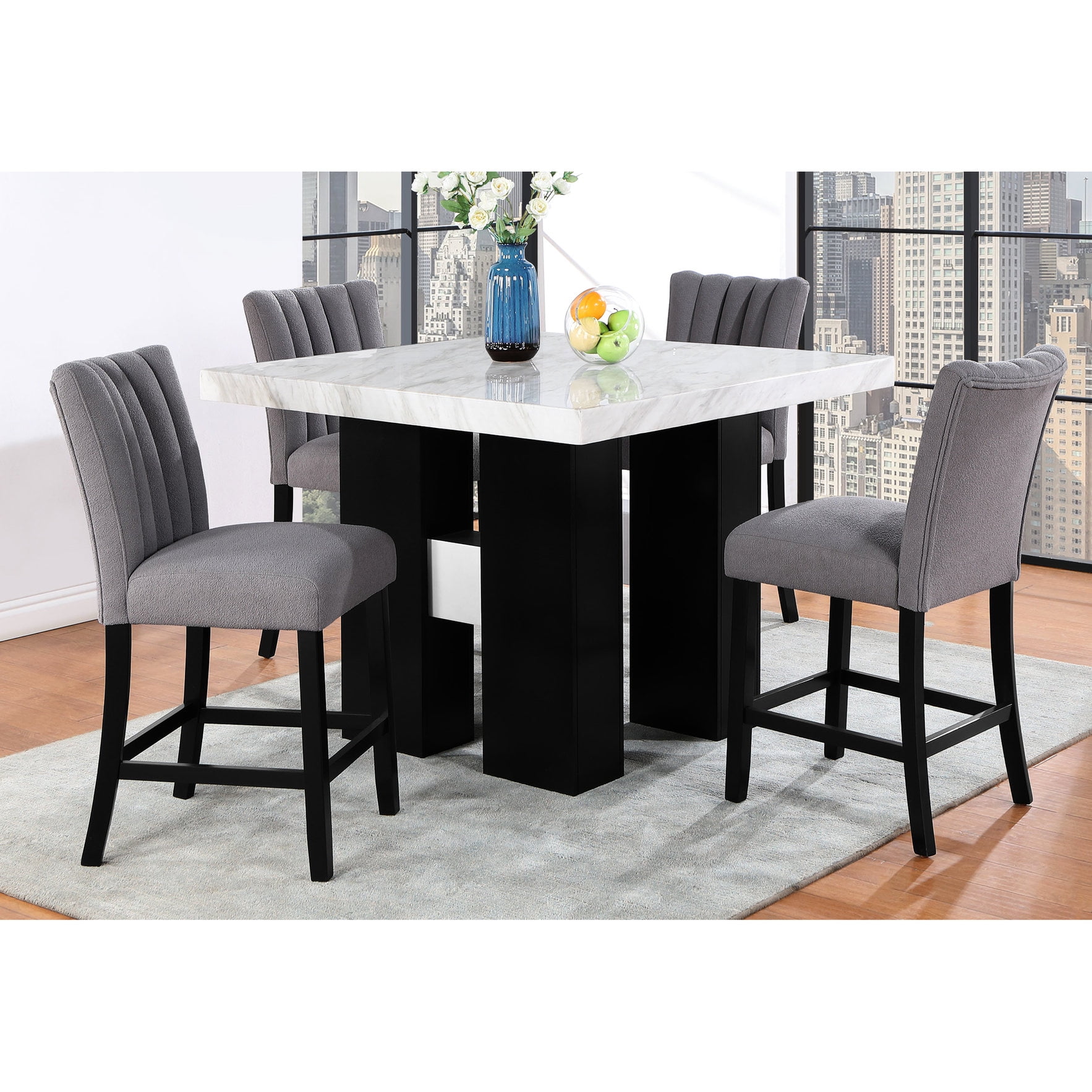 Faux Marble Table Top - Square Design - Dining Room Use - Stylish ...