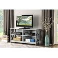 Faux Marble Tabletop Media Console for TVs Up to 100 Inch, Television ...