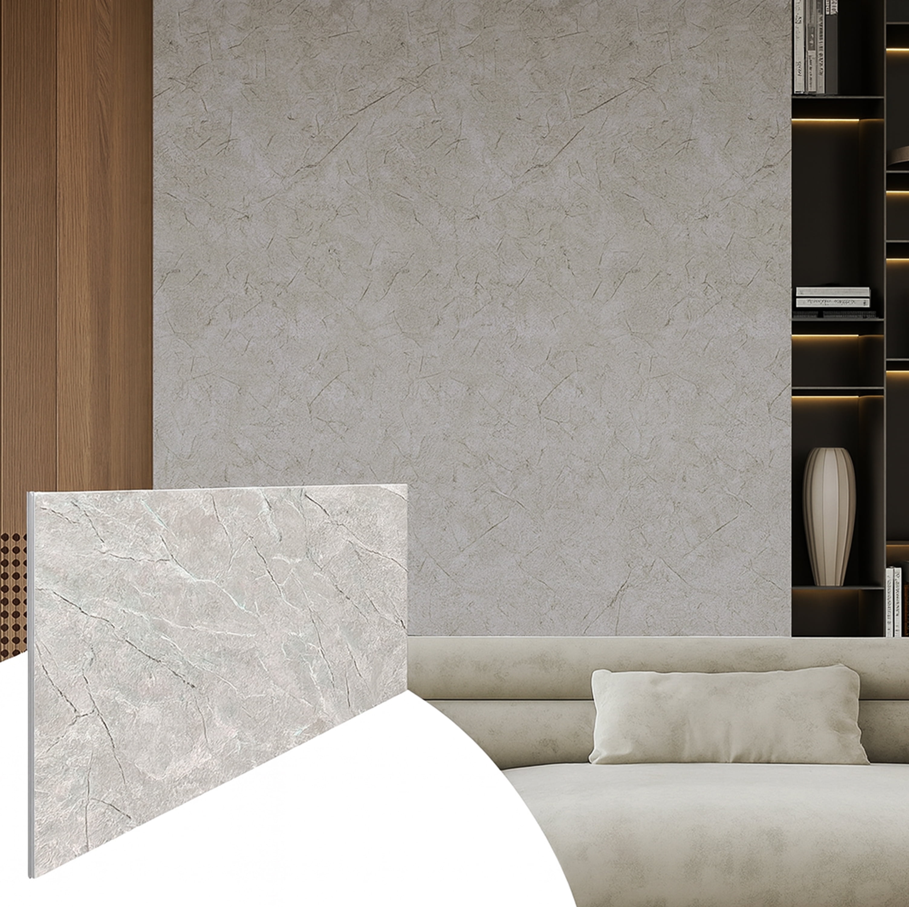 Faux Marble Wall Panels