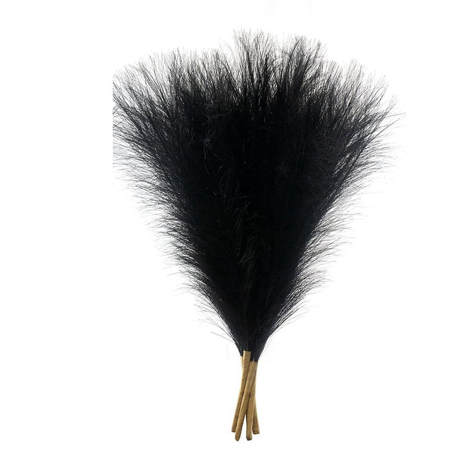 Faux Pampas Grass,18In/45Cm Artificial Grass 5 Stem Pompous Flower ...