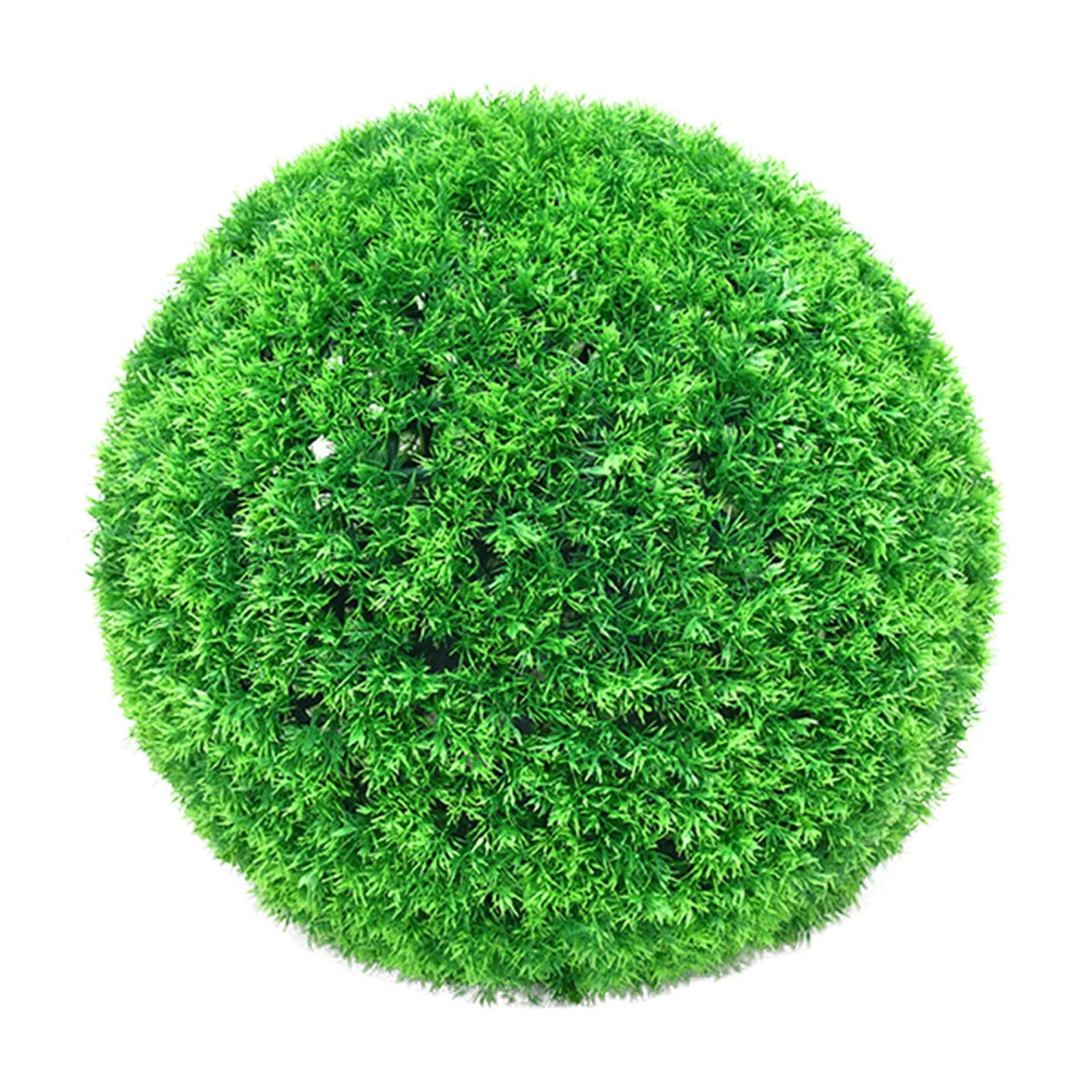 Faux Plant Topiary Sphere,Circular Artificial Plant Ball,Pine Needle ...