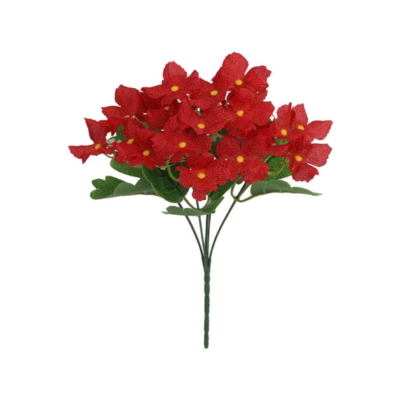 Faux Plant UV Resistant Artificial Plastic Flowers for Outdoor Window ...