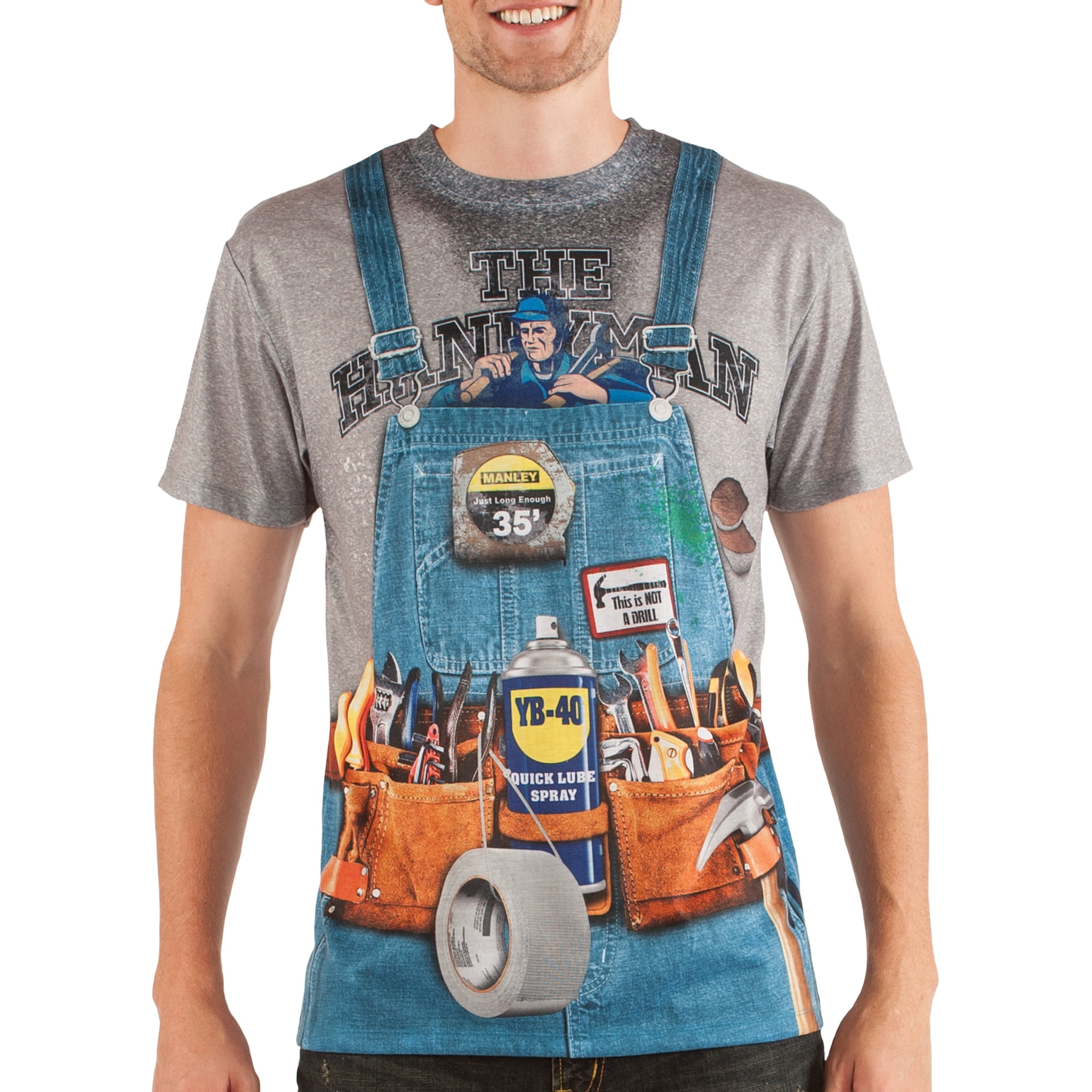 Faux Real F123592 Handyman Costume-S - Walmart.com