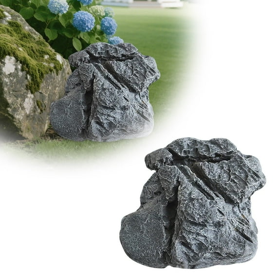 Faux Rock for Landscaping, Outdoor Fake Rocks, Artificial Rock Cover ...