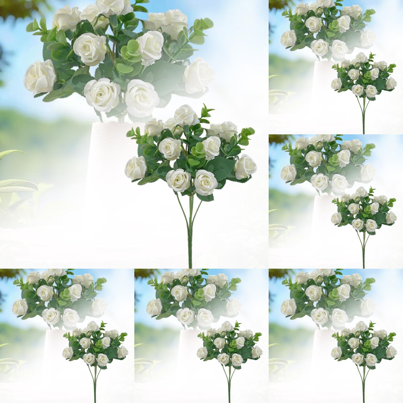 Rose Flower Stems - Artificial Rose Branches for Wedding Centerpieces ...