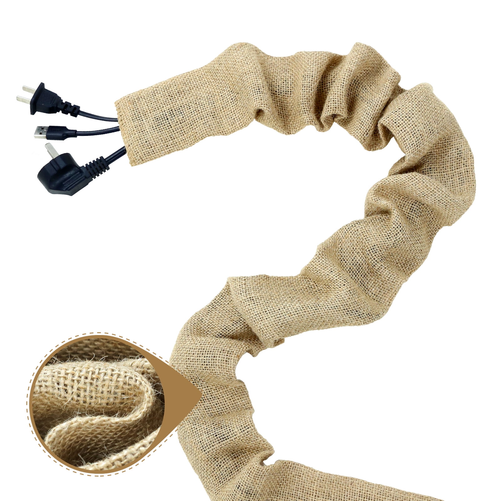 Faux Silk Chandelier Chain Cover - Protect & Conceal Light Fixture ...