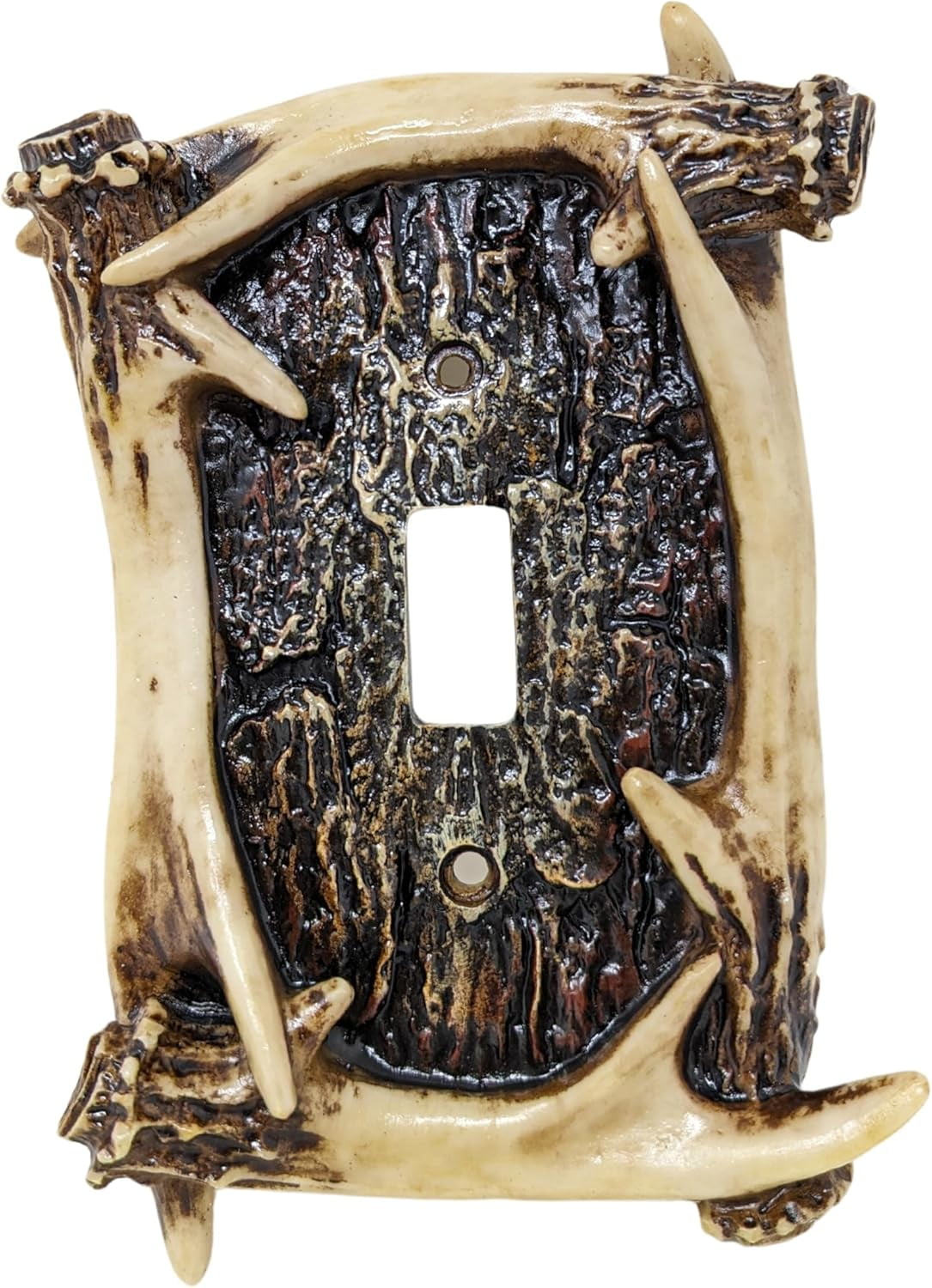 Faux Single Toggle Switch Cover – Decorative 1-Gang Light Switch Cover ...