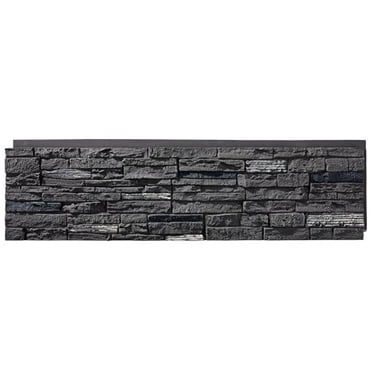 Ekena Millwork 49"W x 24 1/2"H x 1 1/4"D Castle Rock Stacked Stone ...