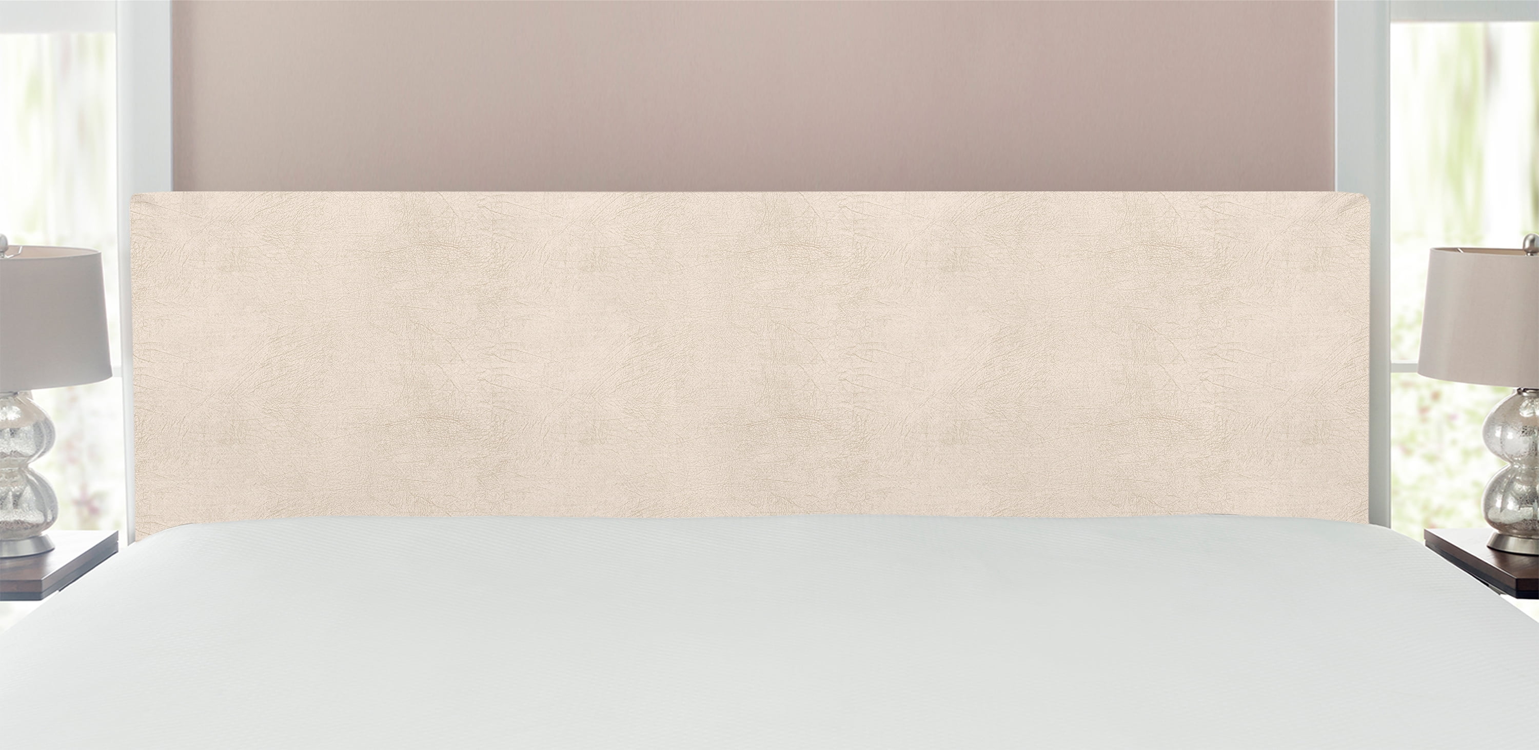 Faux Suede Headboard, Digitally Printed Weathered Texture, Upholstered ...