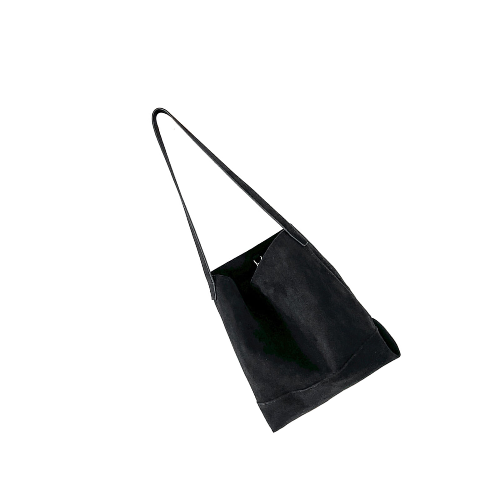 Faux Suedes Shoulder Bags Women Underarm Bag Top Handle Toted Handbags ...