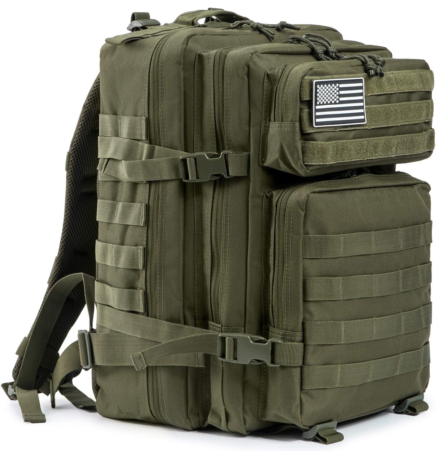 45L Hiking Backpack for Men - 3-Day Tactical Camping Pack with Laptop ...