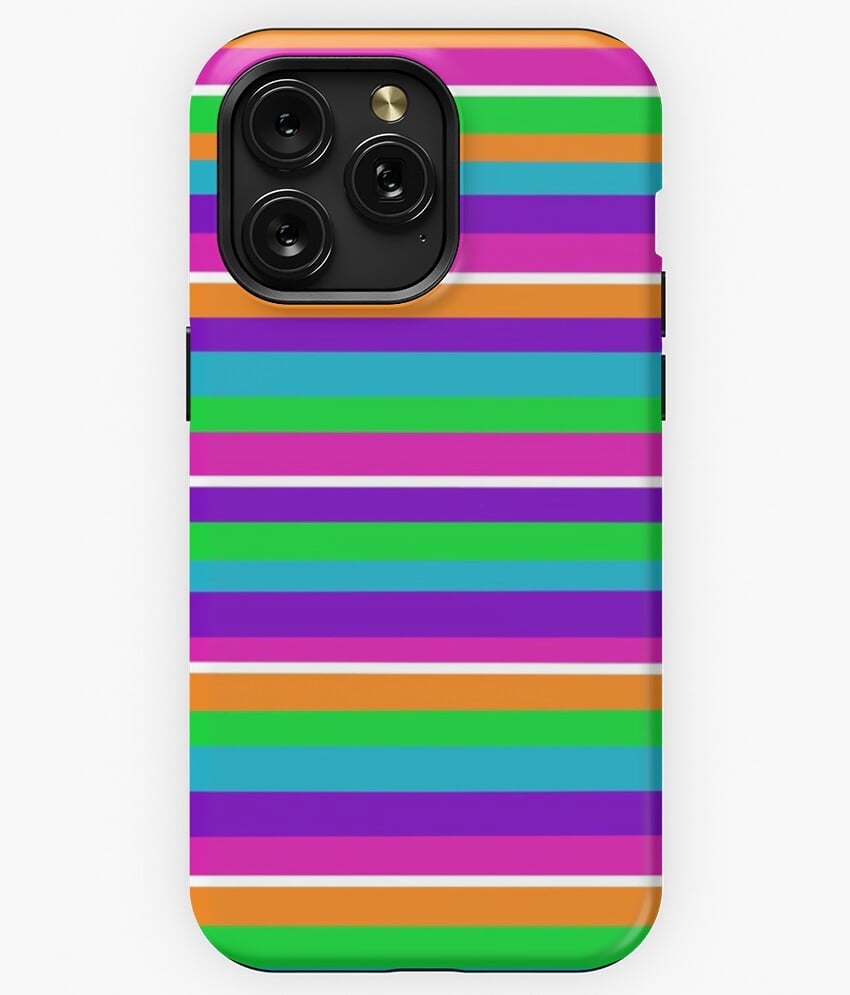 Fave Stripes Favorite Color Pattern Graphic X2248 Phone Case Compatible ...