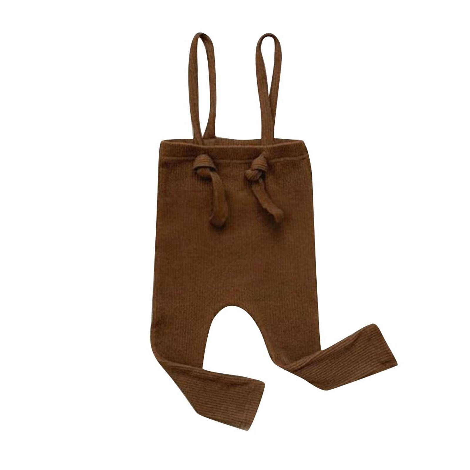 Favoffer Baby Christmas Solid Color Overalls High Stretch Cotton ...