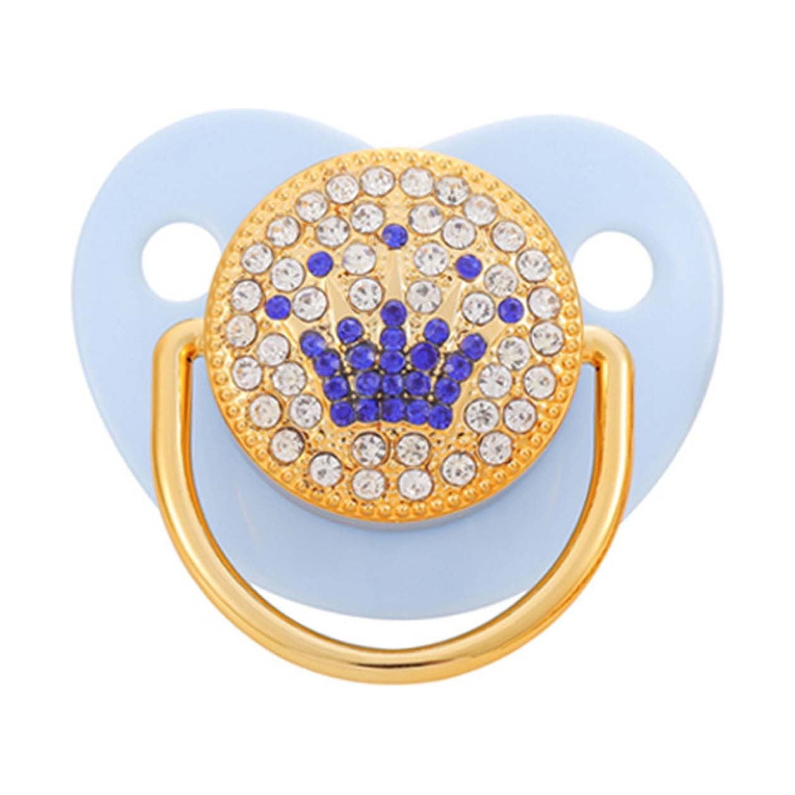 Favoffer Baby Pacifier, Personalized PacifierGolden Baby Pacifier with ...