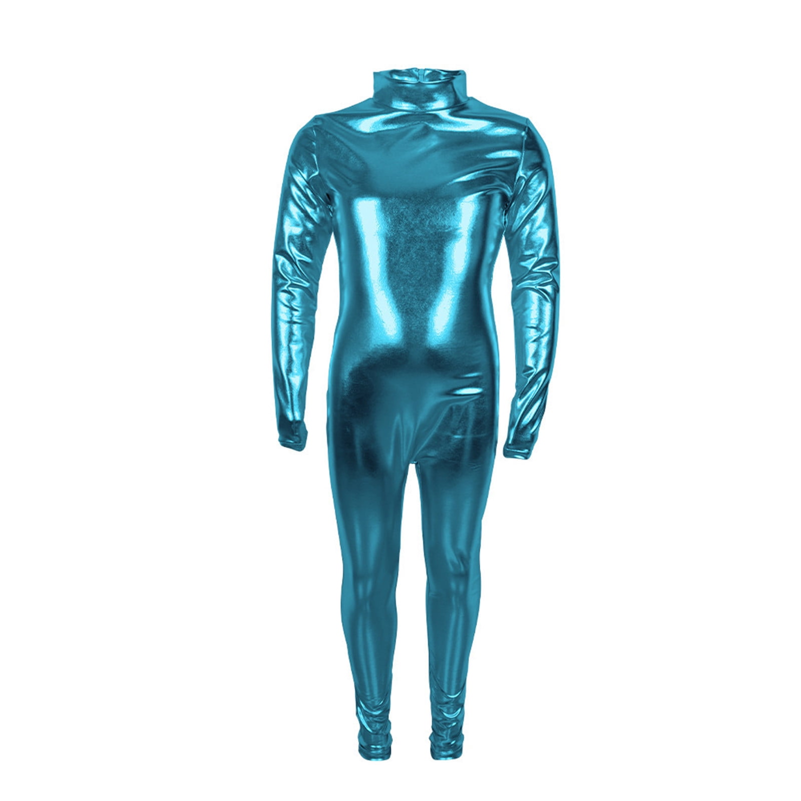 Favoffer Boys Girls Kids Shiny Metallic Party Outfit One Piece Jumpsuit ...