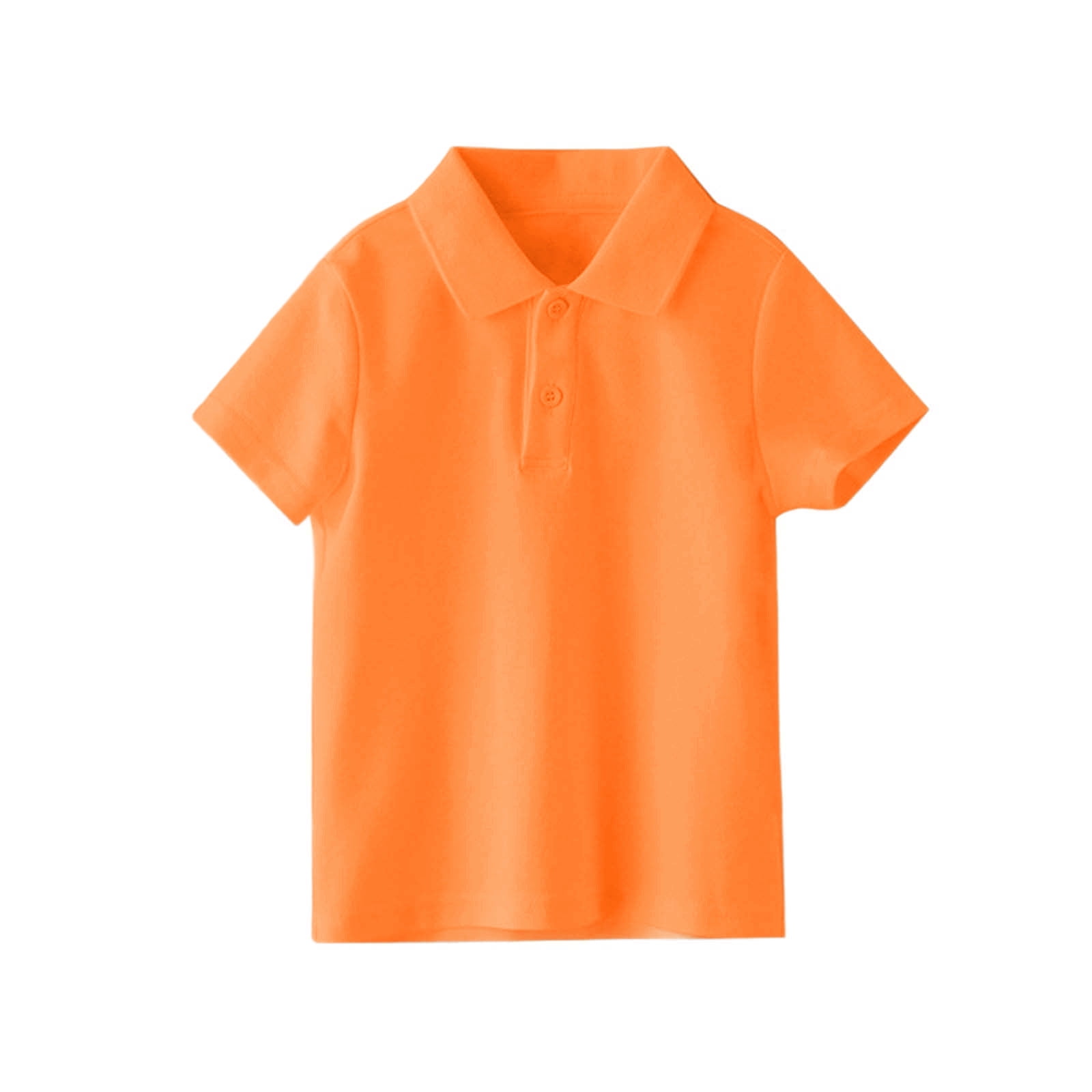 Favoffer Summer Unisex Kids Solid Color Quick-Dry Mesh Polo, Short ...