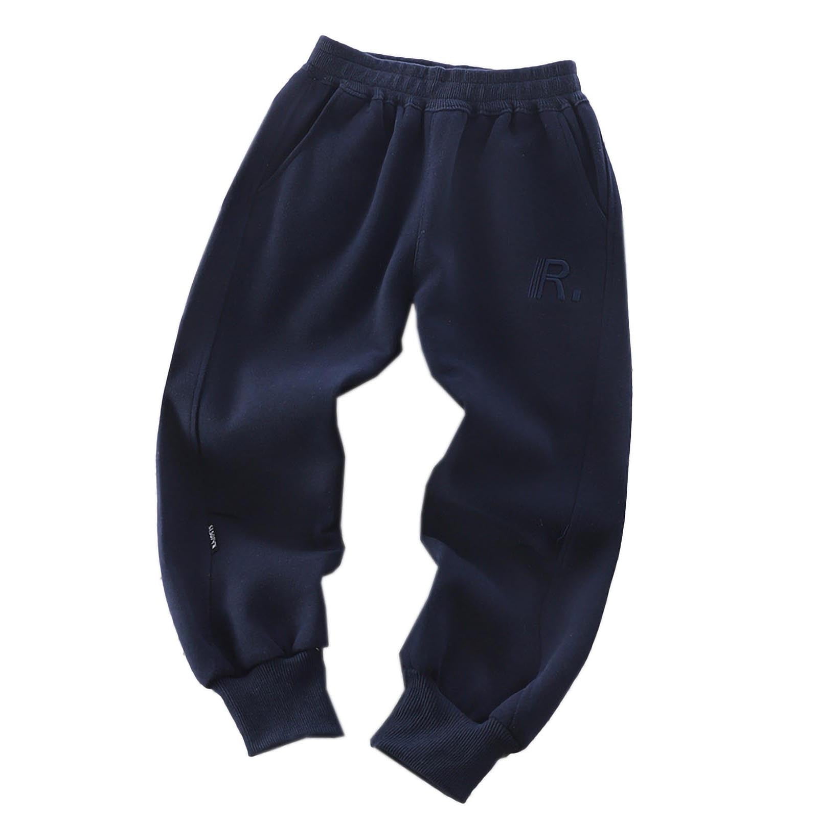 Favoffer Winter Unisex Kids Solid Color Sweatpants, Fashion Casual ...