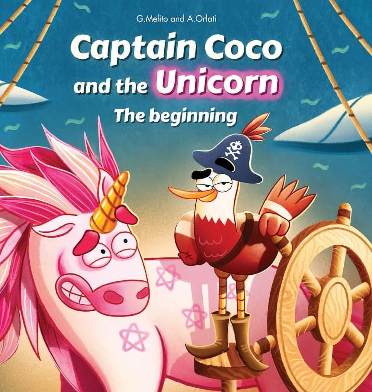 Favole per bambini - Captain Coco and the Unicorn The Beginning: Libro illustrato per bambini ...