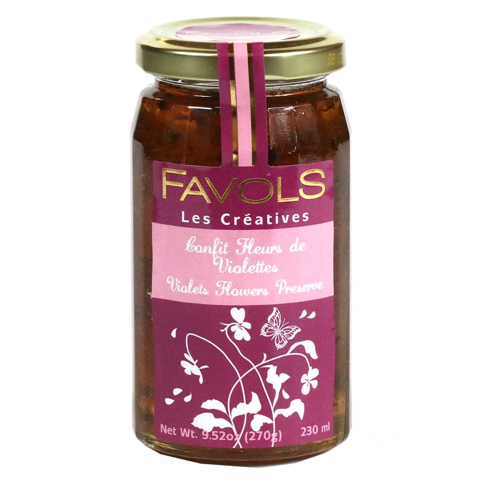 Favols - Confit of Violet Petals French Jam, 270g Jar - Walmart.com