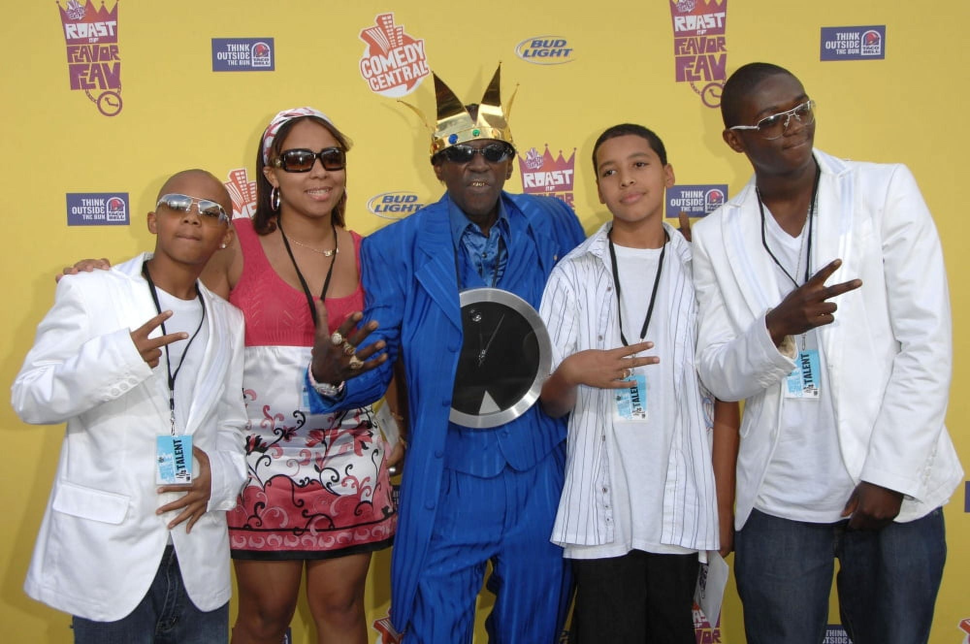 Favor Flav Kids At Arrivals For The Comedy Central Roast Of Flavor Flav ...