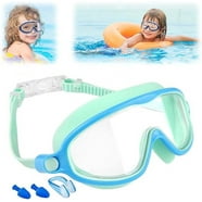 Frogglez Junior Children's Blue Frogz Swim Goggles with Fabric Strap ...