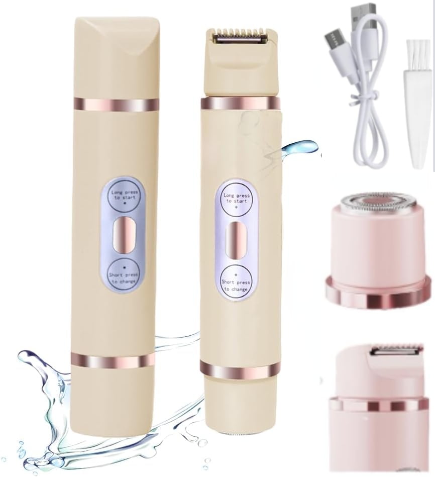 Favorabler Shaver, Comfort 2 in 1 Electric Lady Shaver, Bikini Trimmer ...