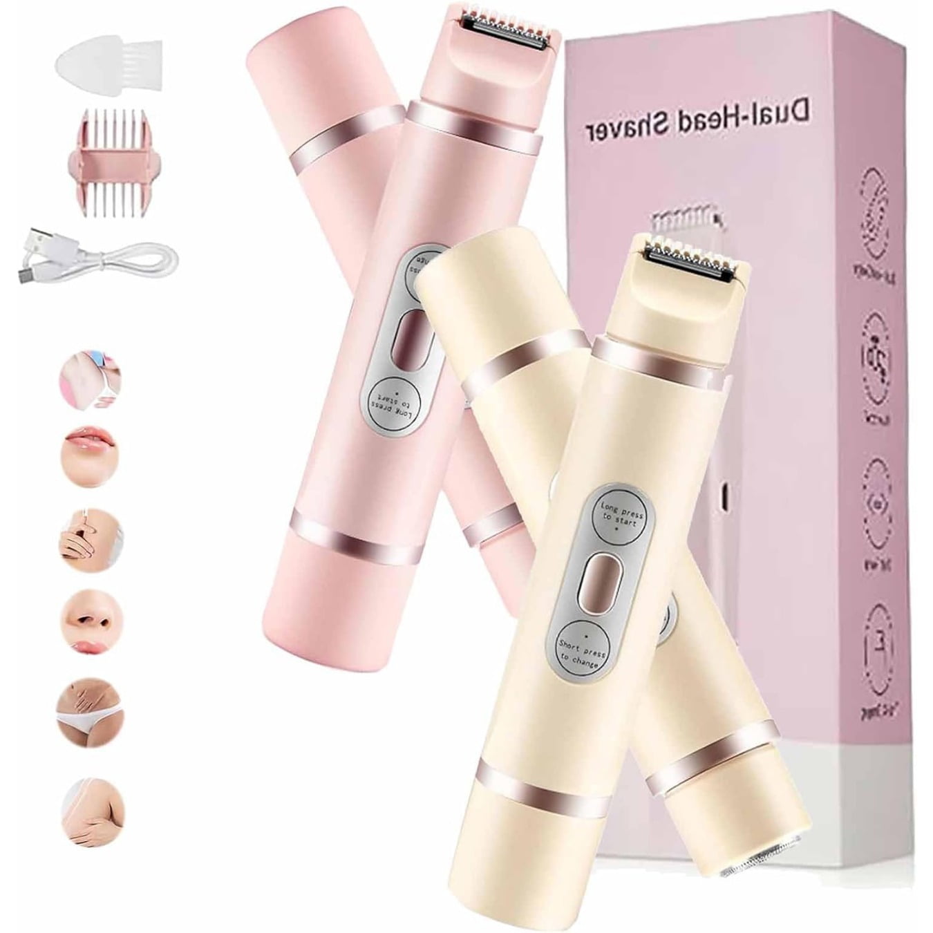 Favorabler Shaver, Favorable Shaver, 2 in 1 Electric Double Sided ...