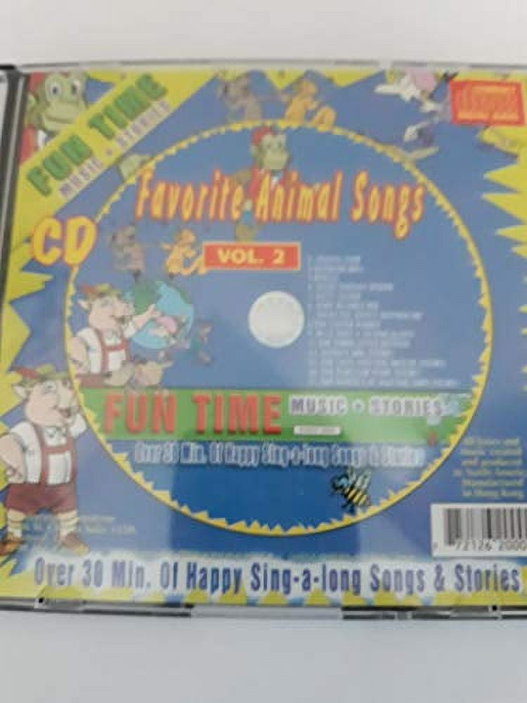 Pre-Owned - Favorite Animal Songs Fun Time Music and Stories Vol 2 ...