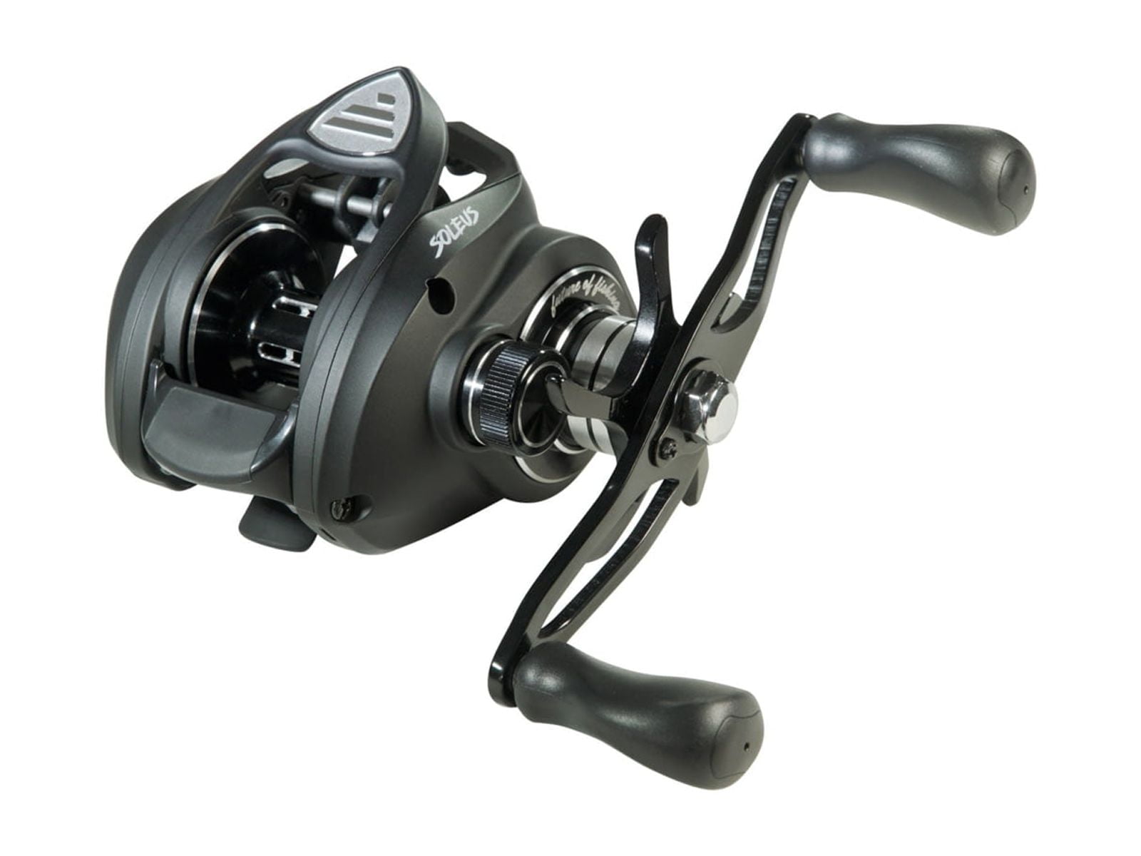 Favorite Fishing SLSB7R 7.3-1 Right Soleus Casting Reel, Black ...