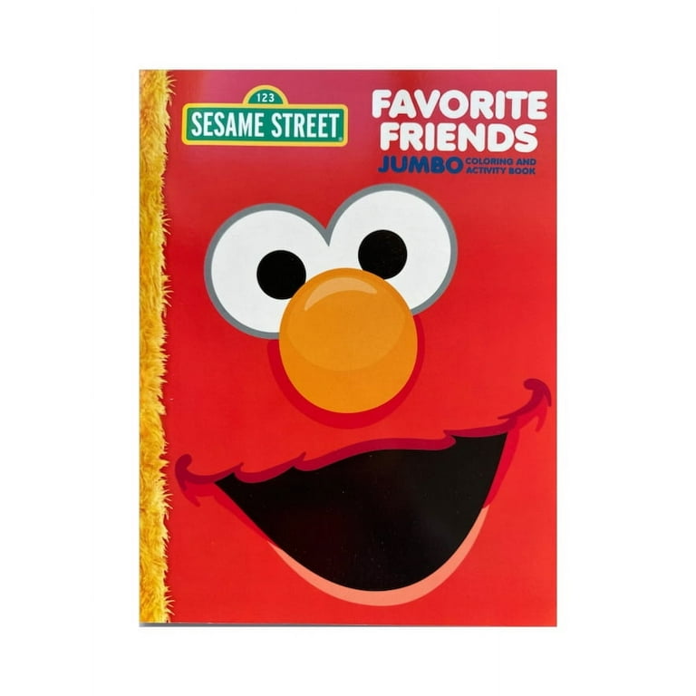 coloring book elmo