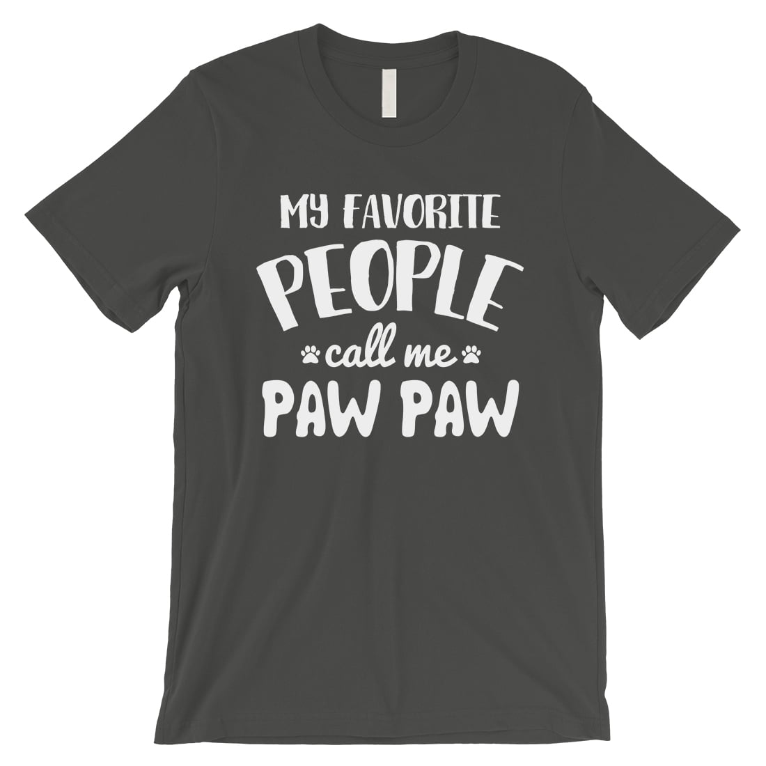 Favorite People Paw Paw Mens Cool Grey Charming Helpful Cute Shirt ...