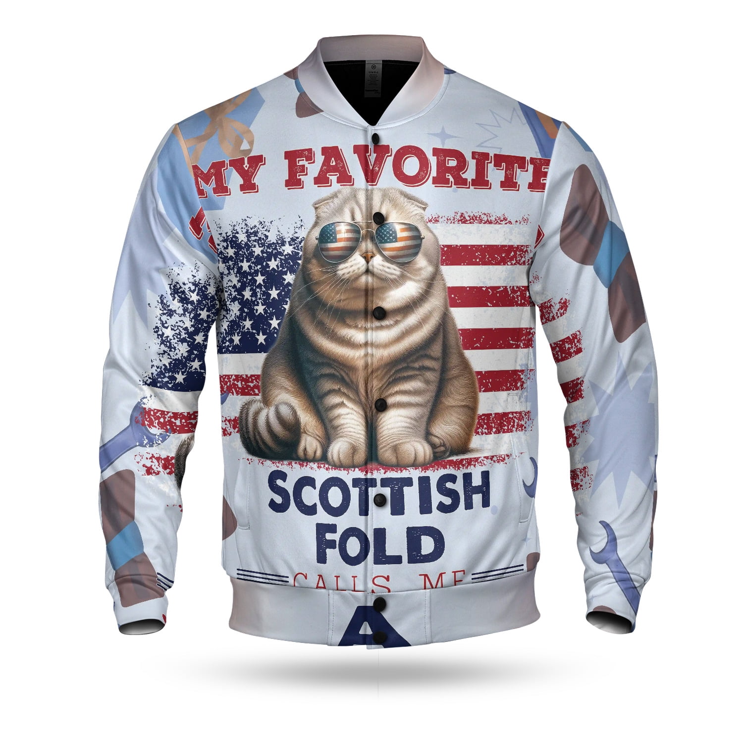 My Favorite Scottish Fold Calls Me Dad. Happy Father's Day All Over ...