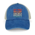 Favorite Son-In-Law Dark Blue Hat Adjustable Funny Fashion Unisex ...