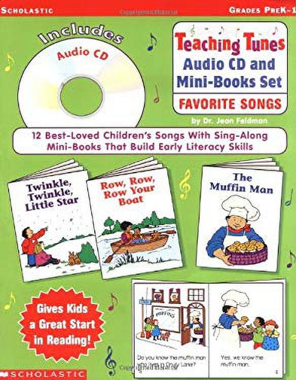 Pre-Owned Teaching Tunes Audio Cd And Mini-books Set: Favorite Songs ...