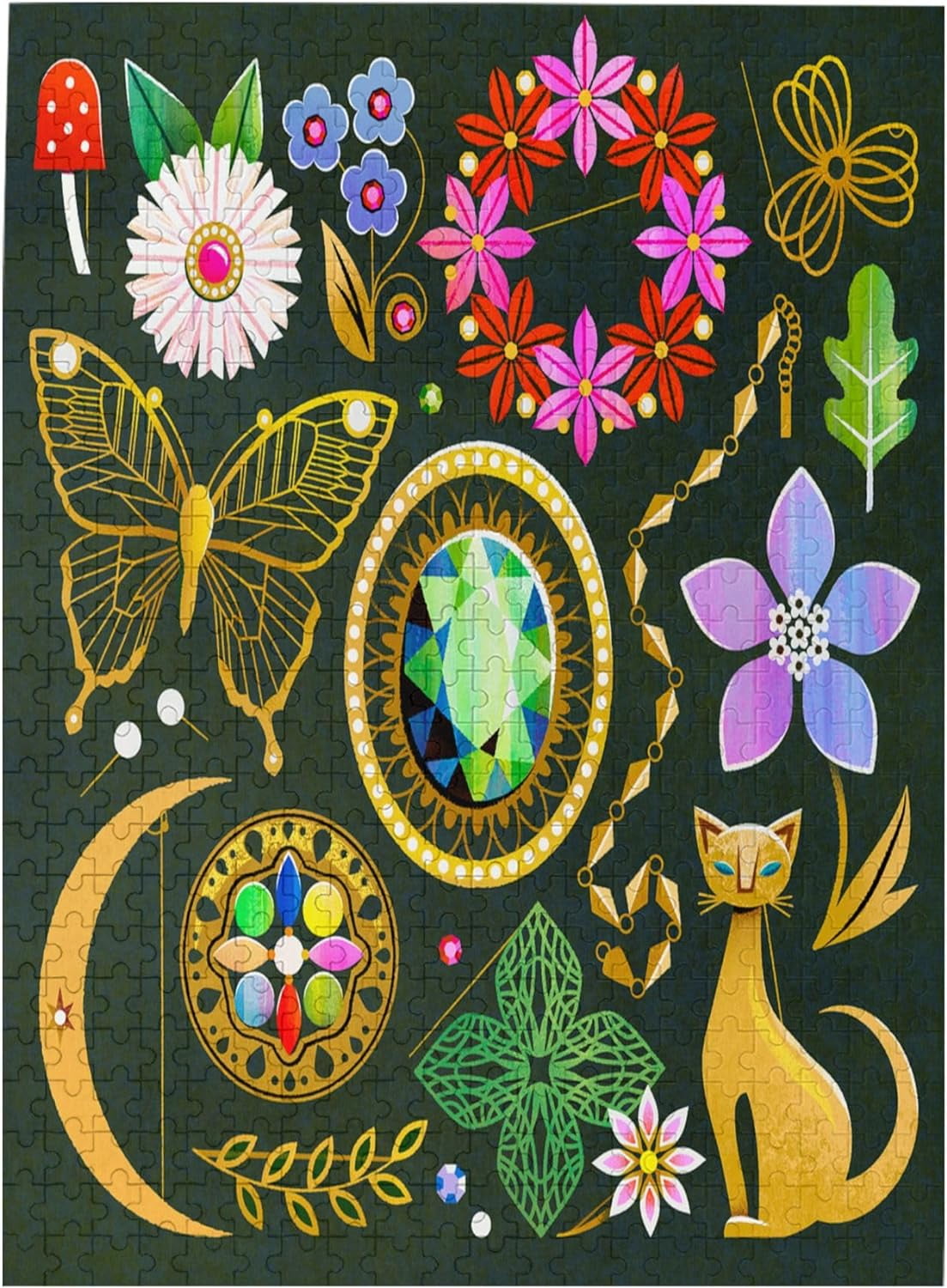 Favorite Things Wooden Puzzle for Adults 500 Piece Jigsaw Puzzles Fun ...