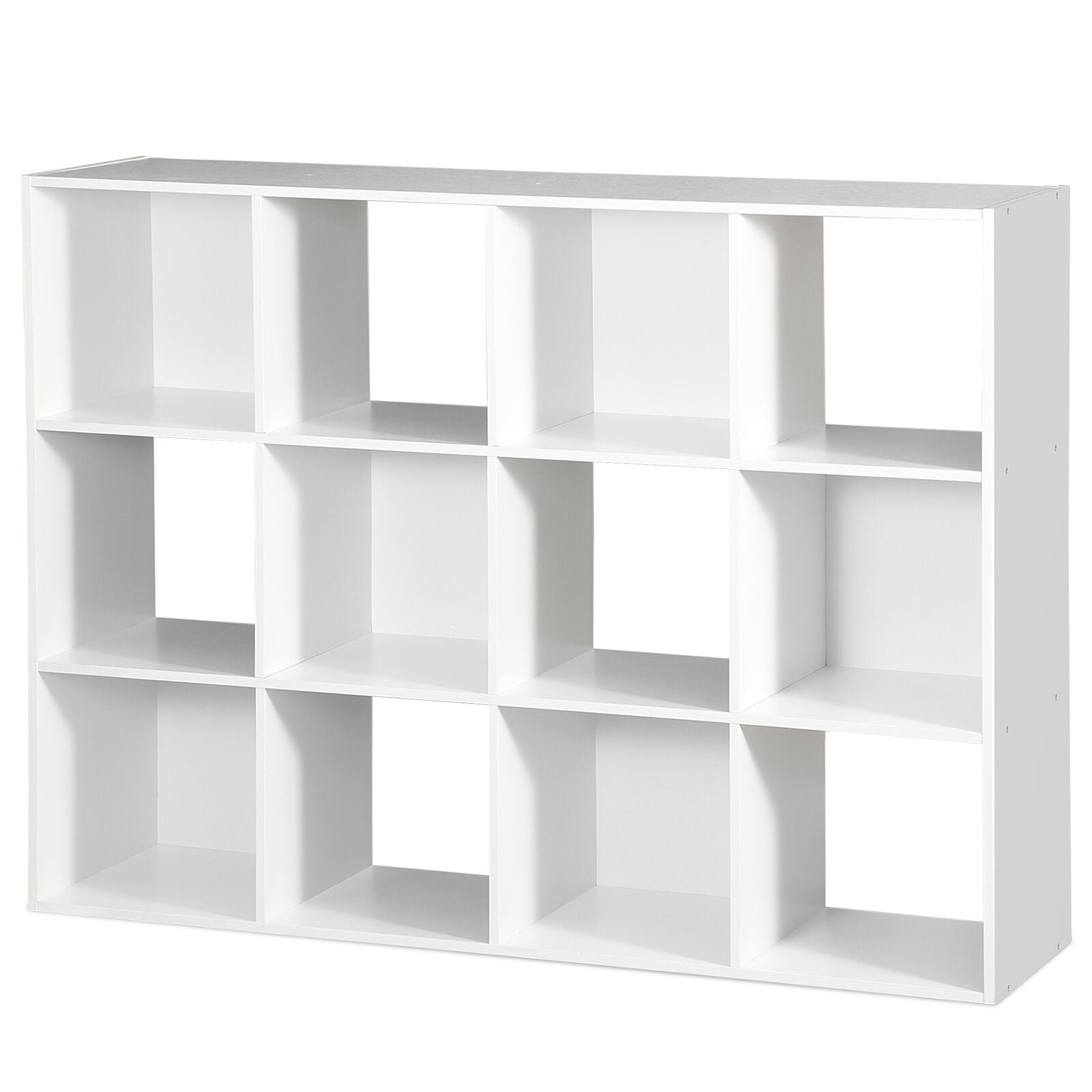 Favory 12 Cube Laminated Wood Reversible Stackable Open Bookcase ...
