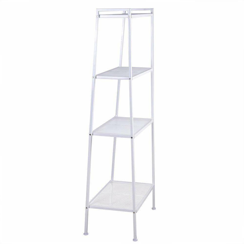 Favory 4-Tier Leaning Shelf Bookcase Bookshelf Storage Shelves Unit ...