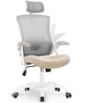 Favory Ergonomic Office Chair, High Back Flip-Up Armrests Design ...