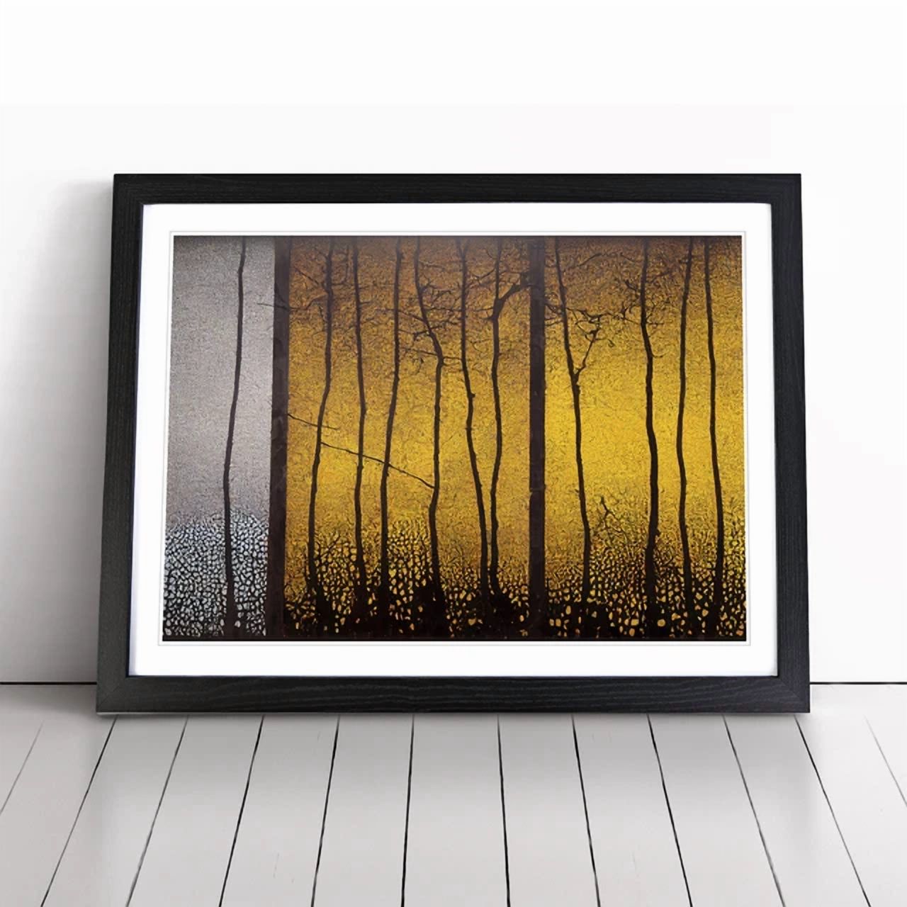 Favourable Abstract Forest Wall Art Print Poster Art Home Decor Vintage ...